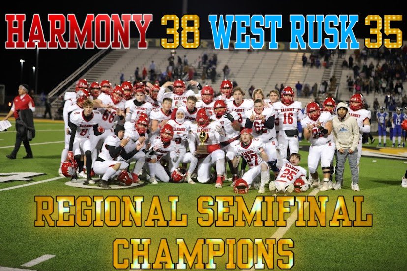 Harmony 38, West Rusk 35 – The Gilmer Mirror