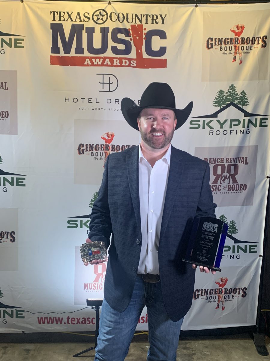 Zach Neil celebrates big win at Texas Country Music Awards and releases ...