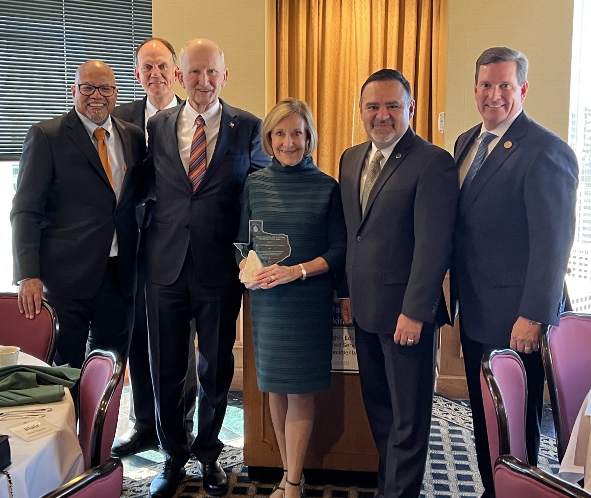 Jim and Margaret Perkins recognized with the 2023 Texas Higher ...