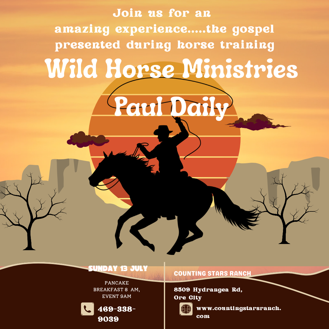 Horse Training with God – The Gilmer Mirror